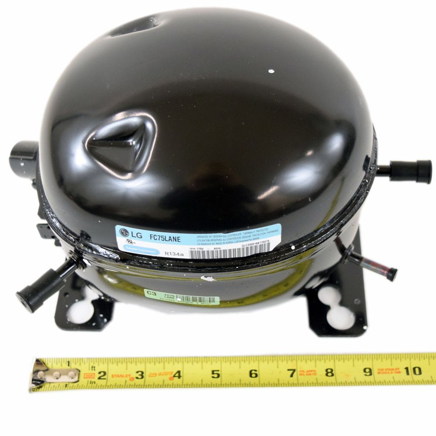 Refrigerator Compressor (replaces TCA36411701) TCA36411702 parts ...