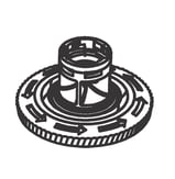 Dishwasher Orbital Sprayer 5304517982 parts | Sears PartsDirect