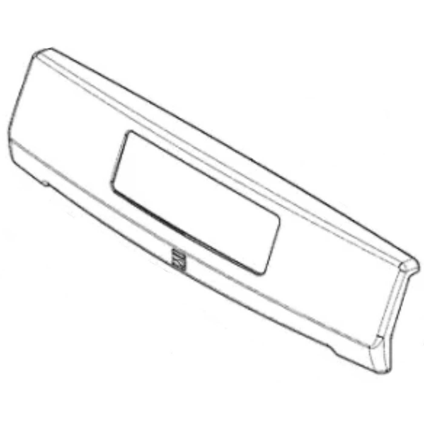 Range Control Panel (Stainless) 807181681 parts | Sears PartsDirect