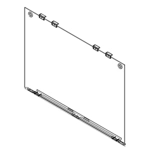 Whirlpool Range Oven Door Outer Panel (Stainless) W11620722 parts ...