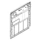 Dishwasher Door Inner Panel W10860142 parts | Sears PartsDirect