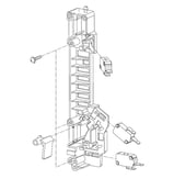 Microwave Slide-Out Hood Latch MFG63959001 parts | Sears PartsDirect