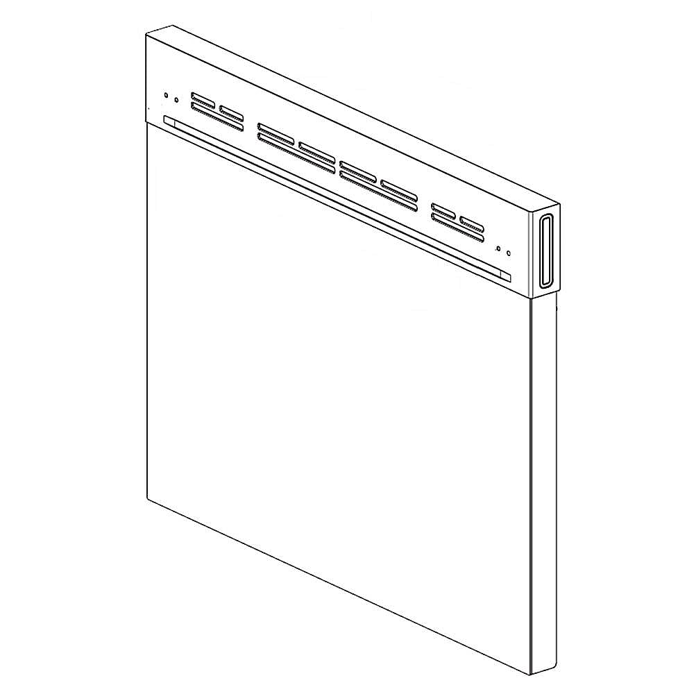 Range Oven Door Outer Panel ADC30000601 parts | Sears PartsDirect