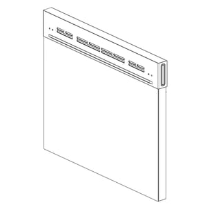 Range Oven Door Outer Panel ADC30000601 parts | Sears PartsDirect
