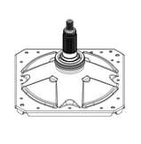 Washer Motor Rotor W10915701 parts | Sears PartsDirect