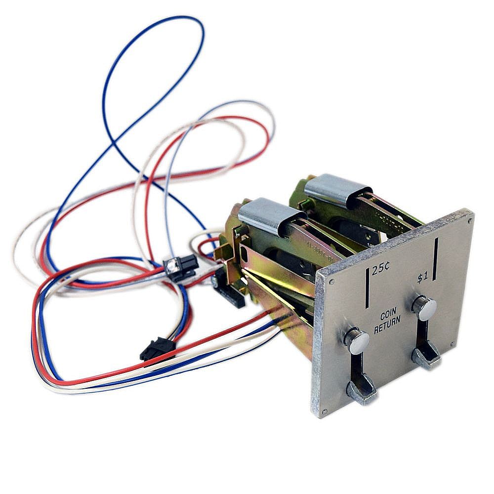 Commercial Laundry Appliance Dual Coin Drop Assembly W10198395 parts ...