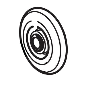 Dryer Drum Support Roller 4581EL3001E parts | Sears PartsDirect