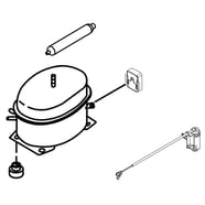 COMPRESSOR W11225065 Parts Sears PartsDirect