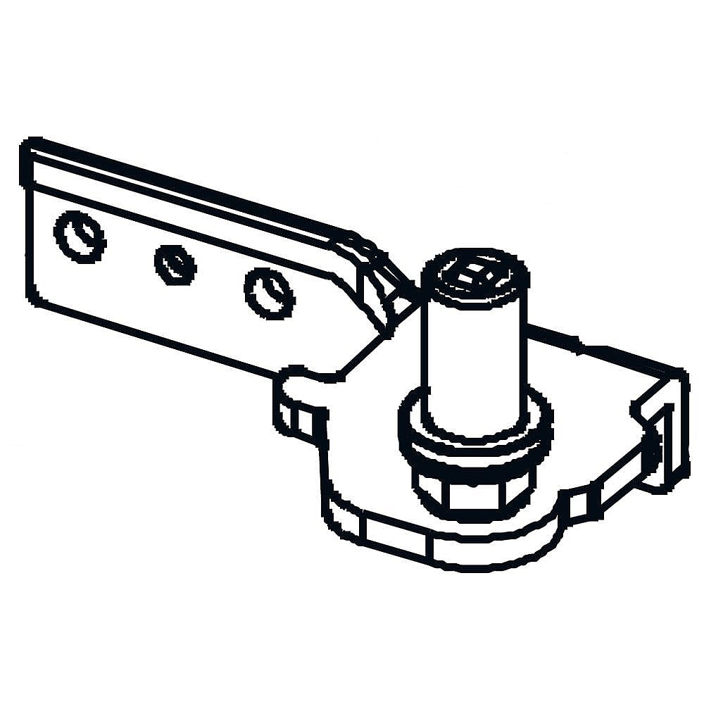 Refrigerator Door Hinge, Lower Left 30129-0010000-02 parts | Sears ...