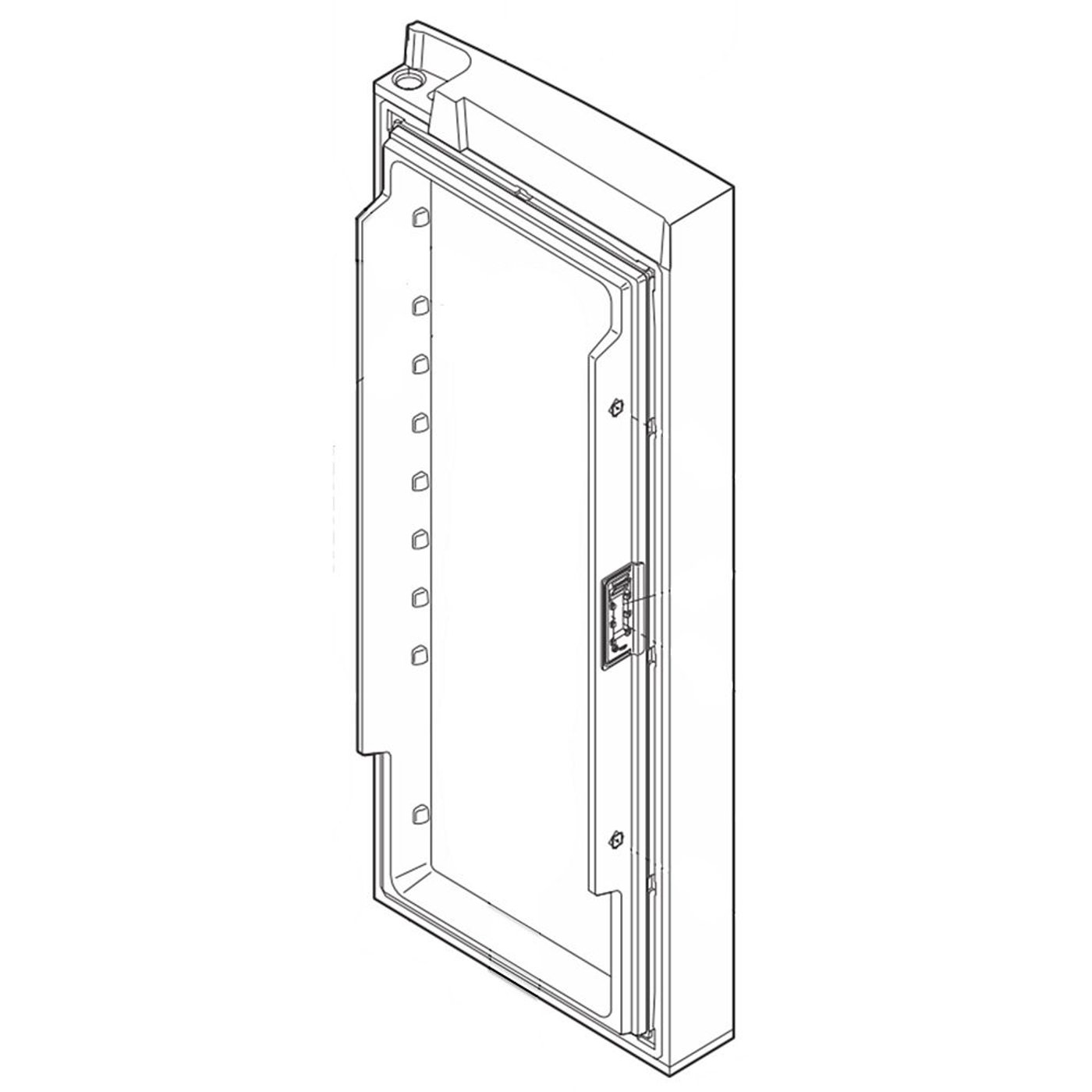 Refrigerator Door Assembly, Right (Stainless) 242185645 parts | Sears ...