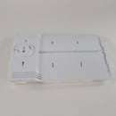 Refrigerator Freezer Evaporator Cover and Fan Assembly WR17X12467 parts ...