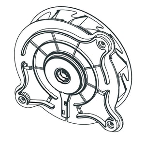 Samsung Refrigerator Evaporator Fan Motor DA31-00342A parts | Sears ...