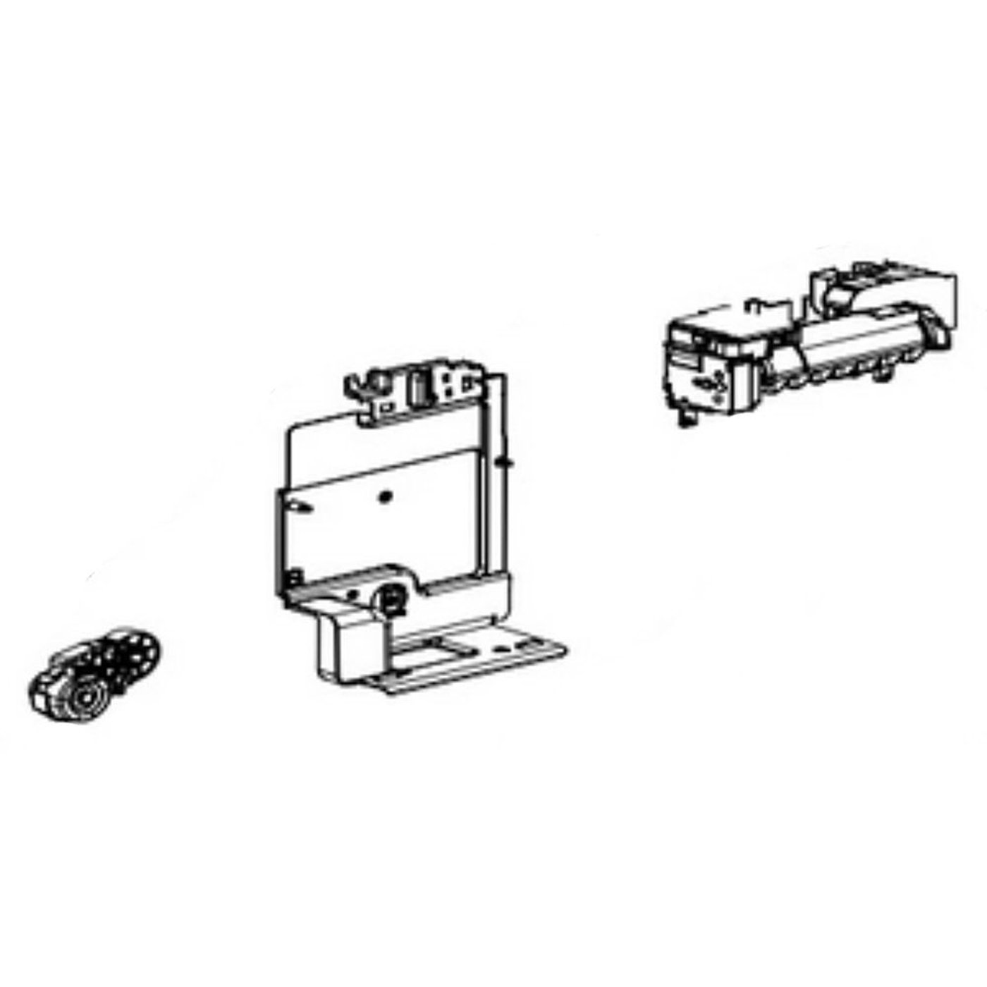 Refrigerator Ice Maker and Auger Motor Assembly ACZ74170502 parts ...