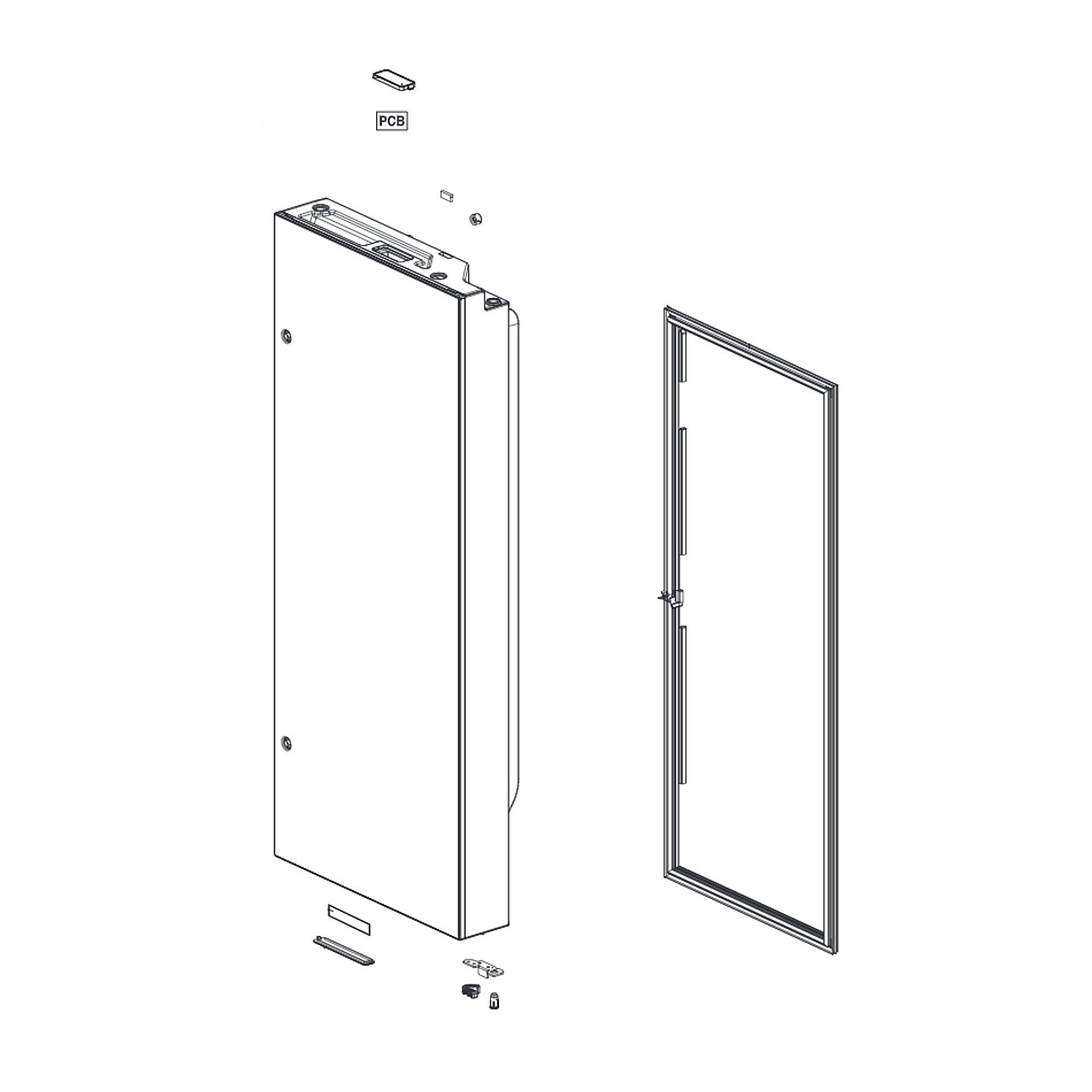 LG Refrigerator Door Assembly, Right ADC30024701 parts | Sears PartsDirect