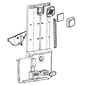 Refrigerator Air Duct and Evaporator Cover with Fan ADJ73252234 parts ...