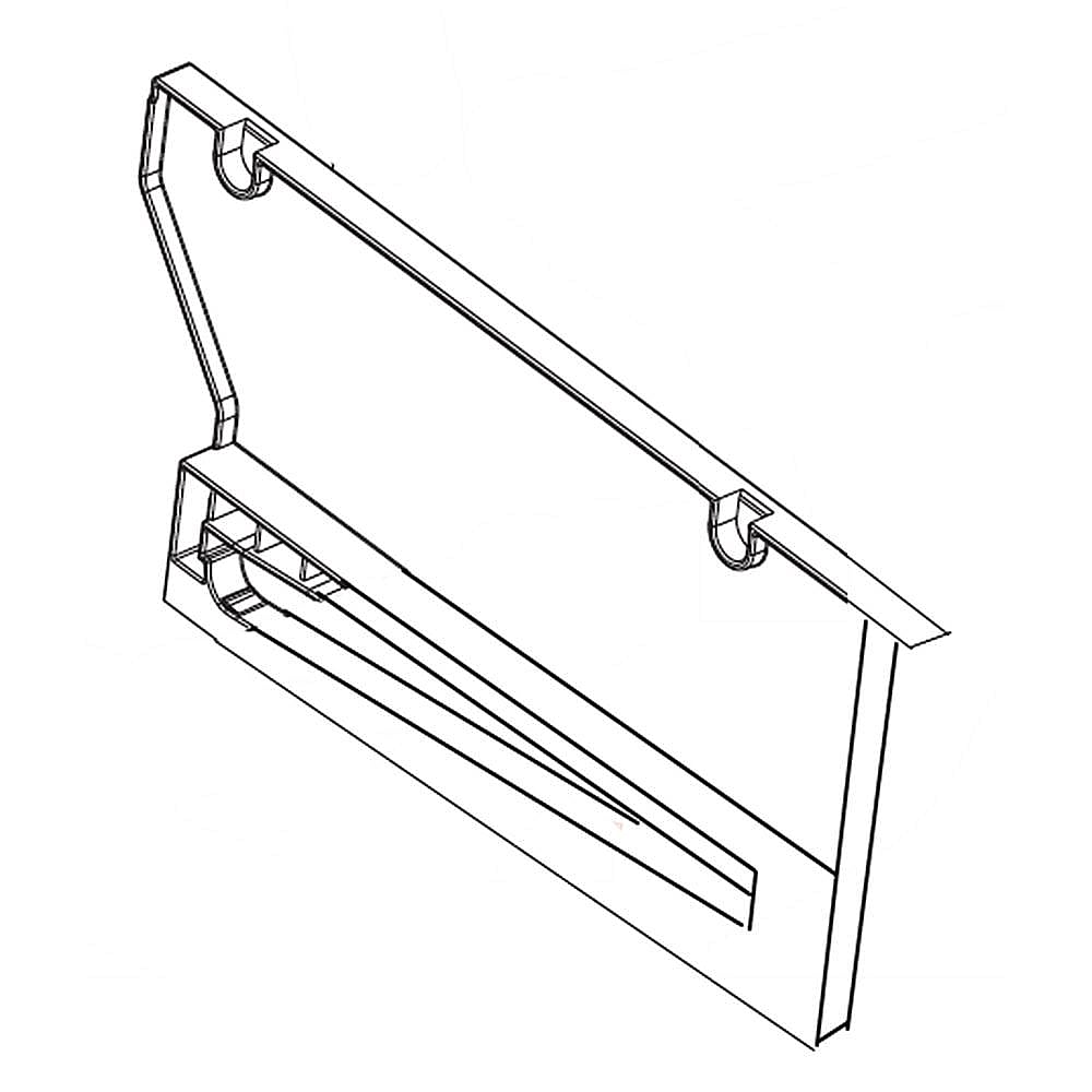 Refrigerator Crisper Drawer Center Rail AEC73878101 parts | Sears ...