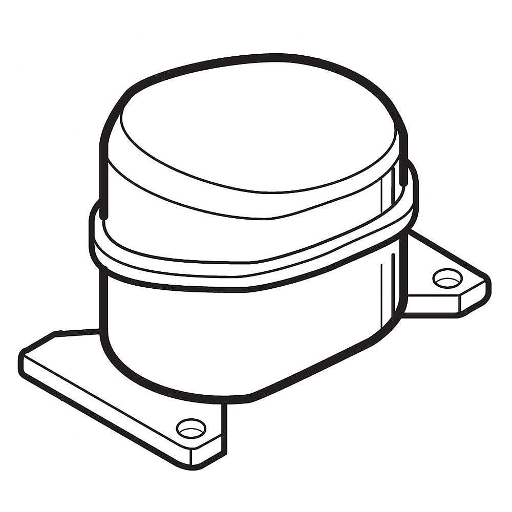 Refrigerator Compressor (replaces TCA35271203, TCA35893202, TCA38091801 ...