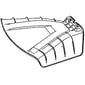 Lawn Tractor Deflector Shield 631-05116B parts | Sears PartsDirect