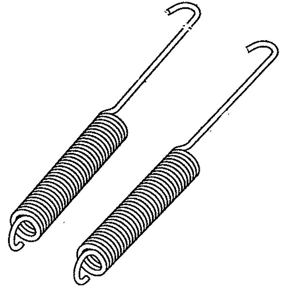 Lawn Tractor Deck Lift Lever Torsion Spring 195304 parts | Sears ...