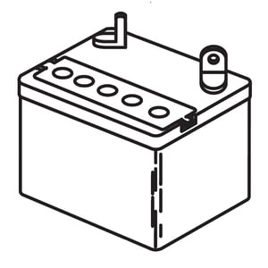 Battery 532163465 parts | Sears PartsDirect