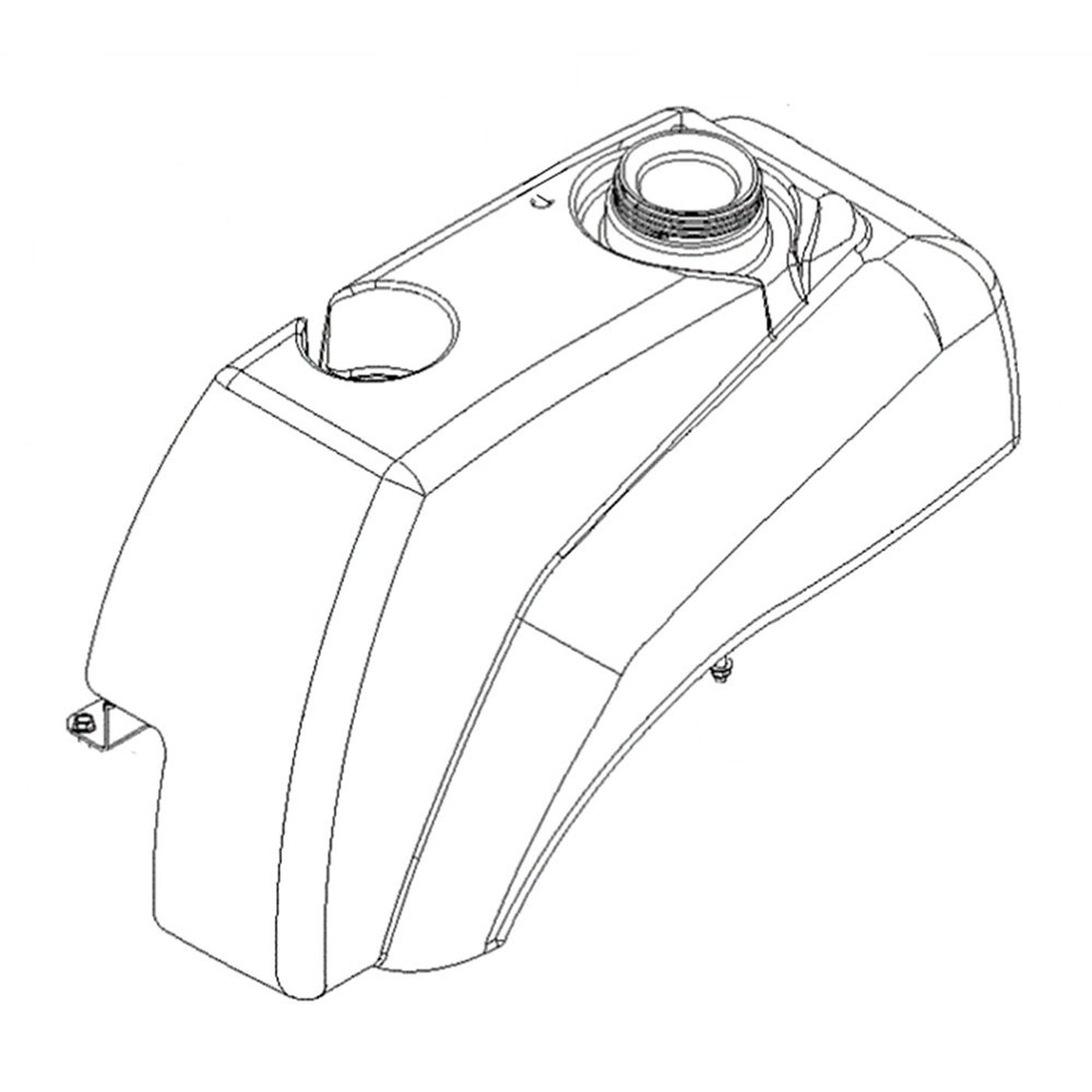 Lawn Tractor Fuel Tank 598664901 parts | Sears PartsDirect